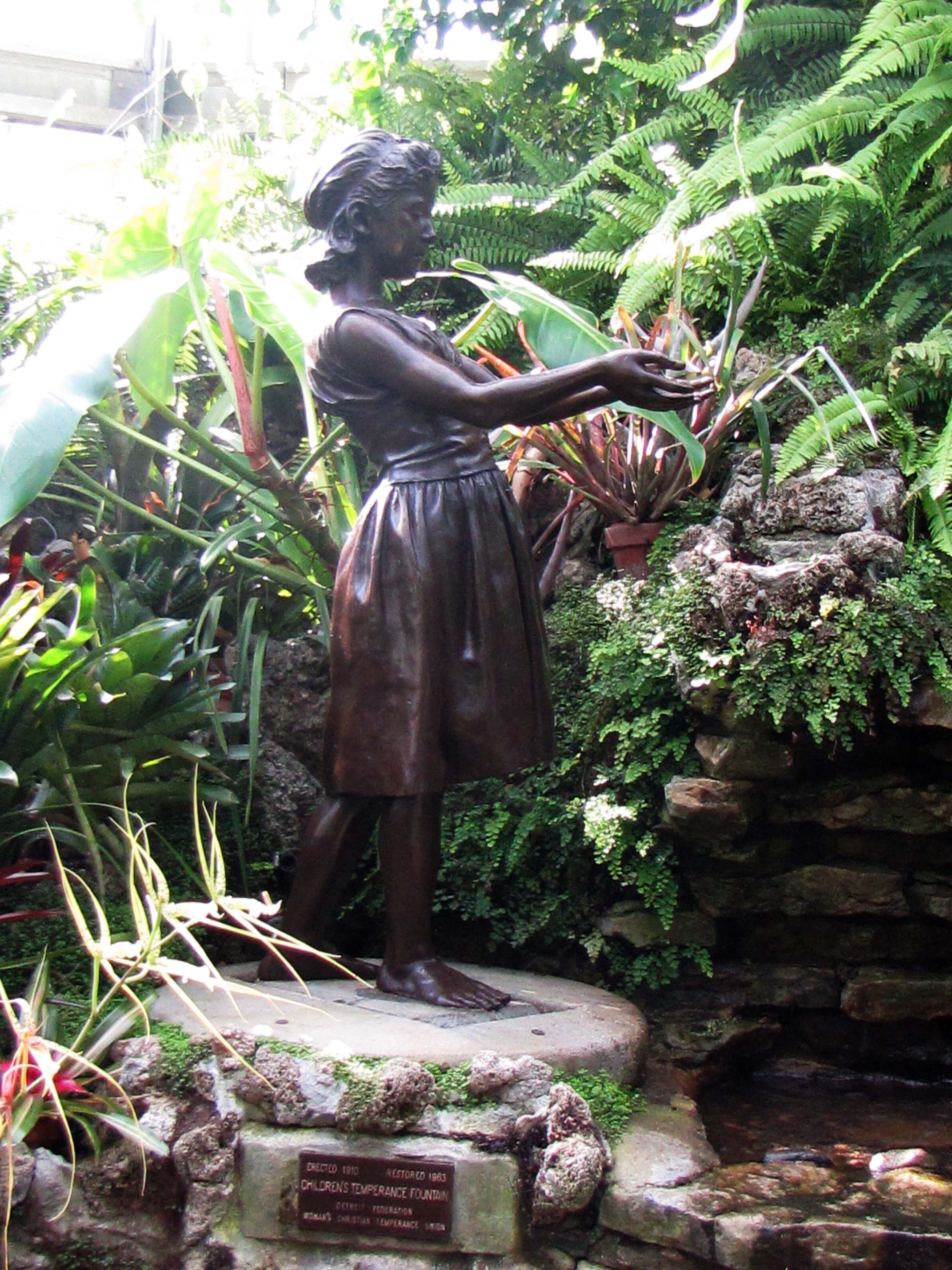 Little Water Girl Statue